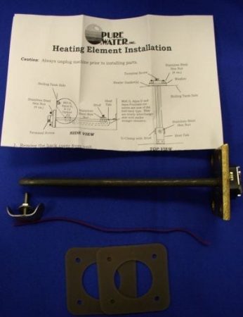 Heating Element kit, 650 Watt - AquaNui Home Water Distillers