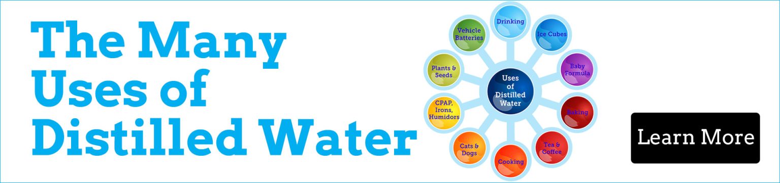Uses of Distilled Water - AquaNui Home Water Distillers